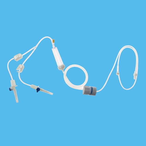 Sterile Disposable Infusion Sets with Flow Rate-setting Adjustable for ...