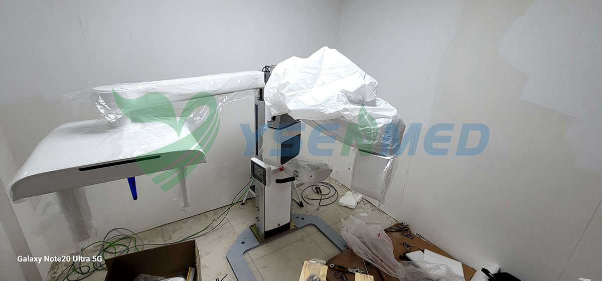 YSENMED YSX1005E 3D dental panoramic CBCT system set up in a hospital ...